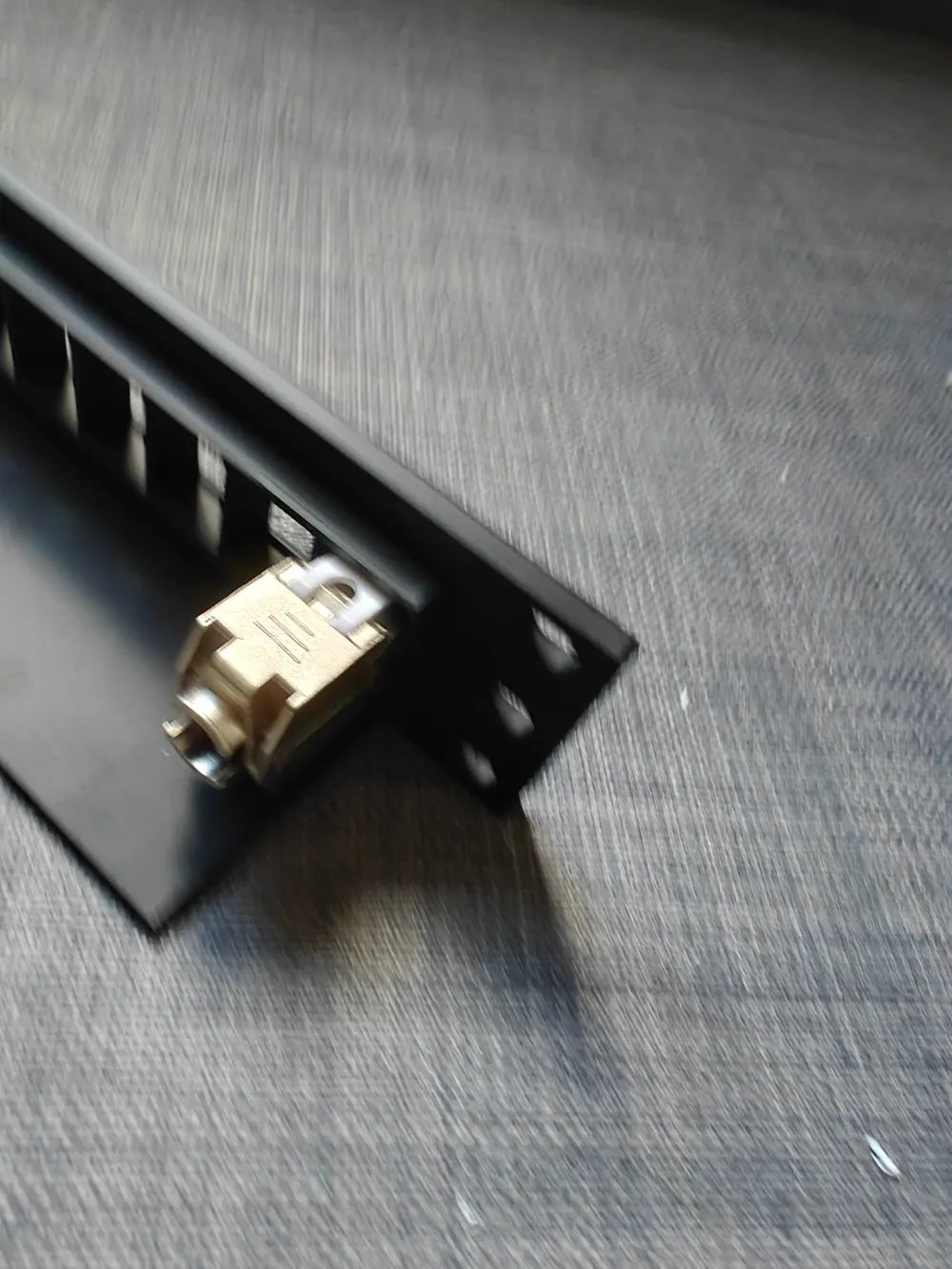 19" rack keystone patch panel 1u reinforced by stijn - MakerWorld