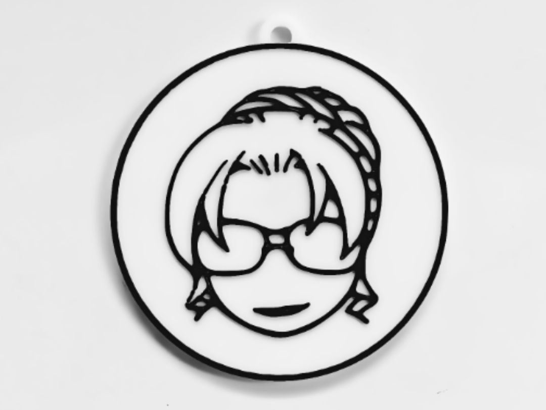 Detective Conan Keychain - Eri Kisaki by user_3871871872 MakerWorld ...