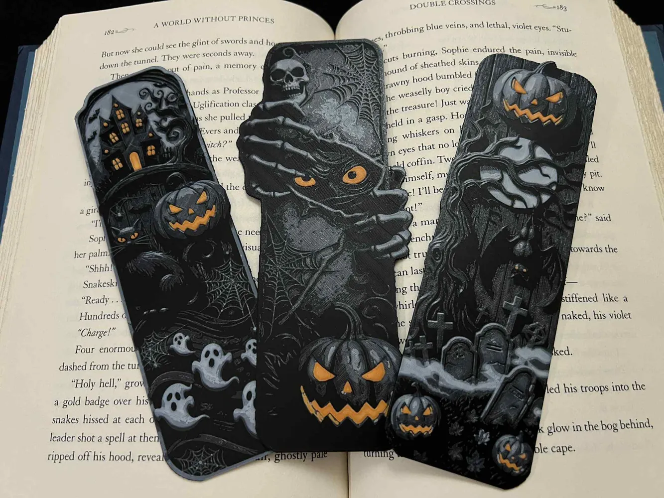 Halloween Bookmark Set - Free 3D Print Model - MakerWorld