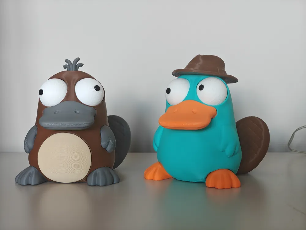 Goofy series – PLATYPUS Movable Eyes NOAMS - Free 3D Print Model ...