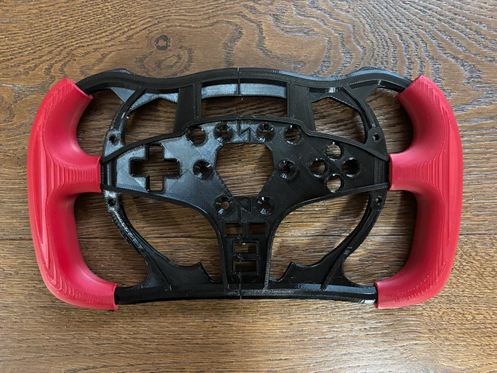 Moza ES formula wheel - Free 3D Print Model - MakerWorld