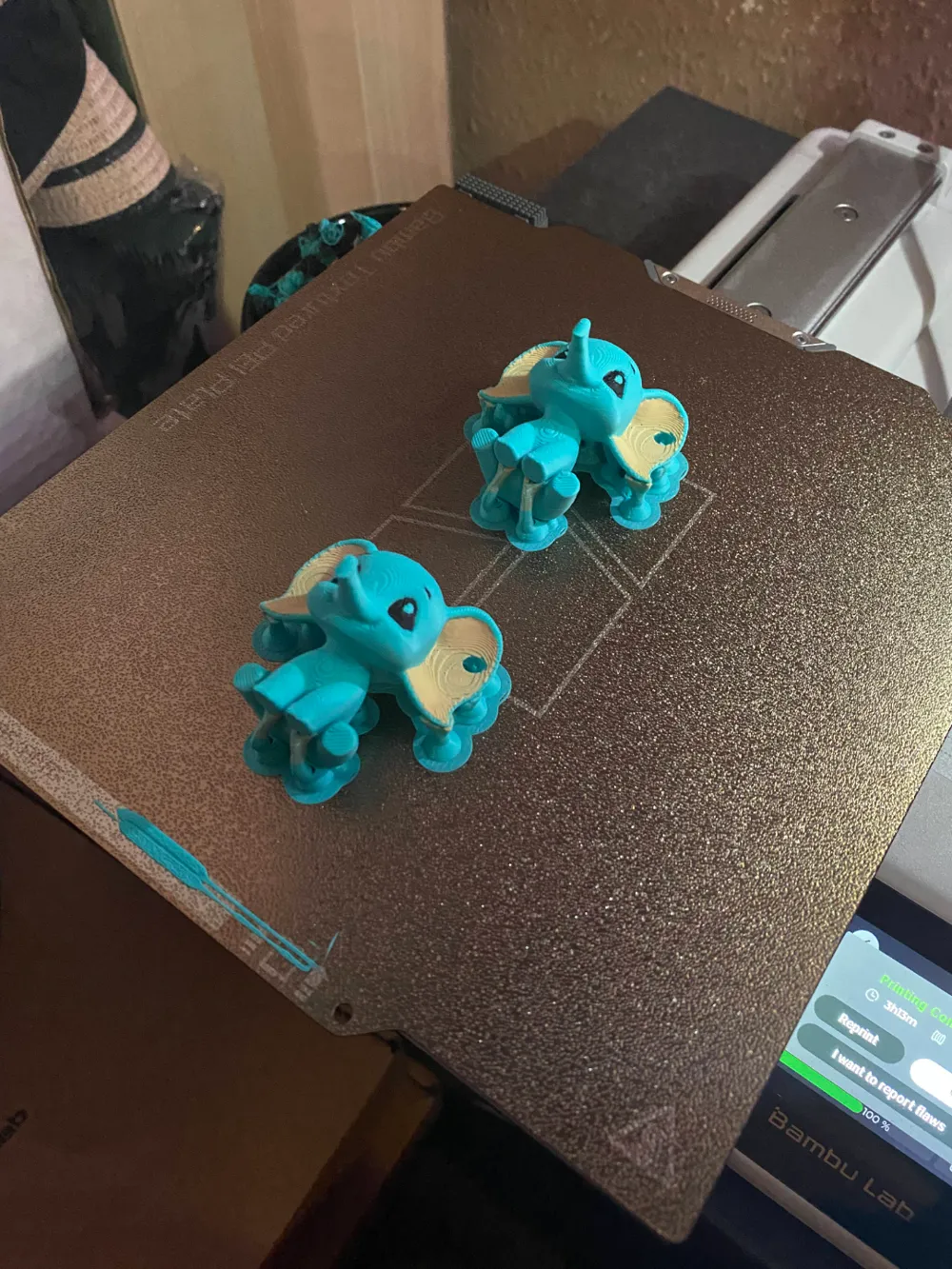 Cute Baby Elephant Keychain - Free 3D Print Model - MakerWorld