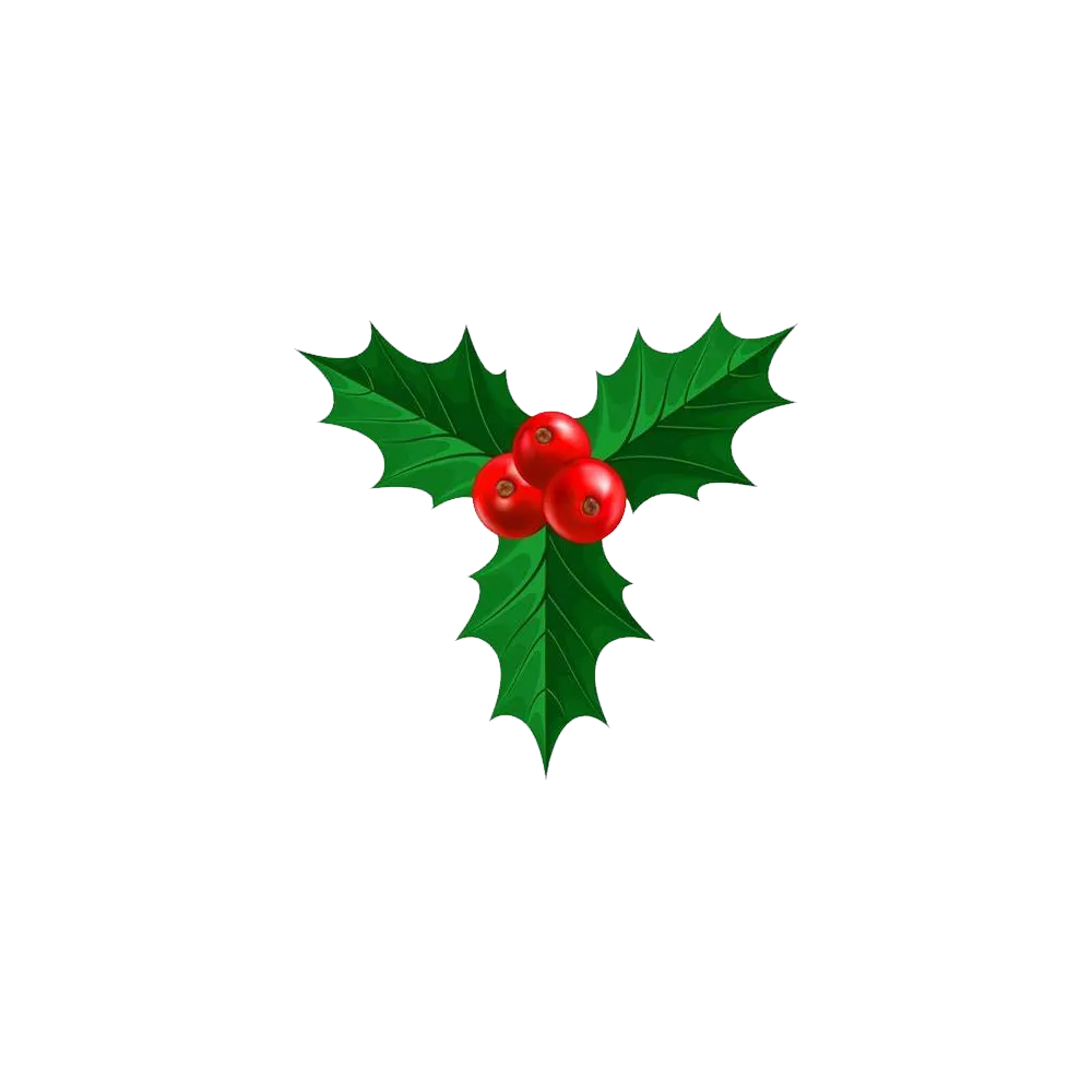 Holly Sprig Magnet by GSPERY MakerWorld: Download Free 3D Models