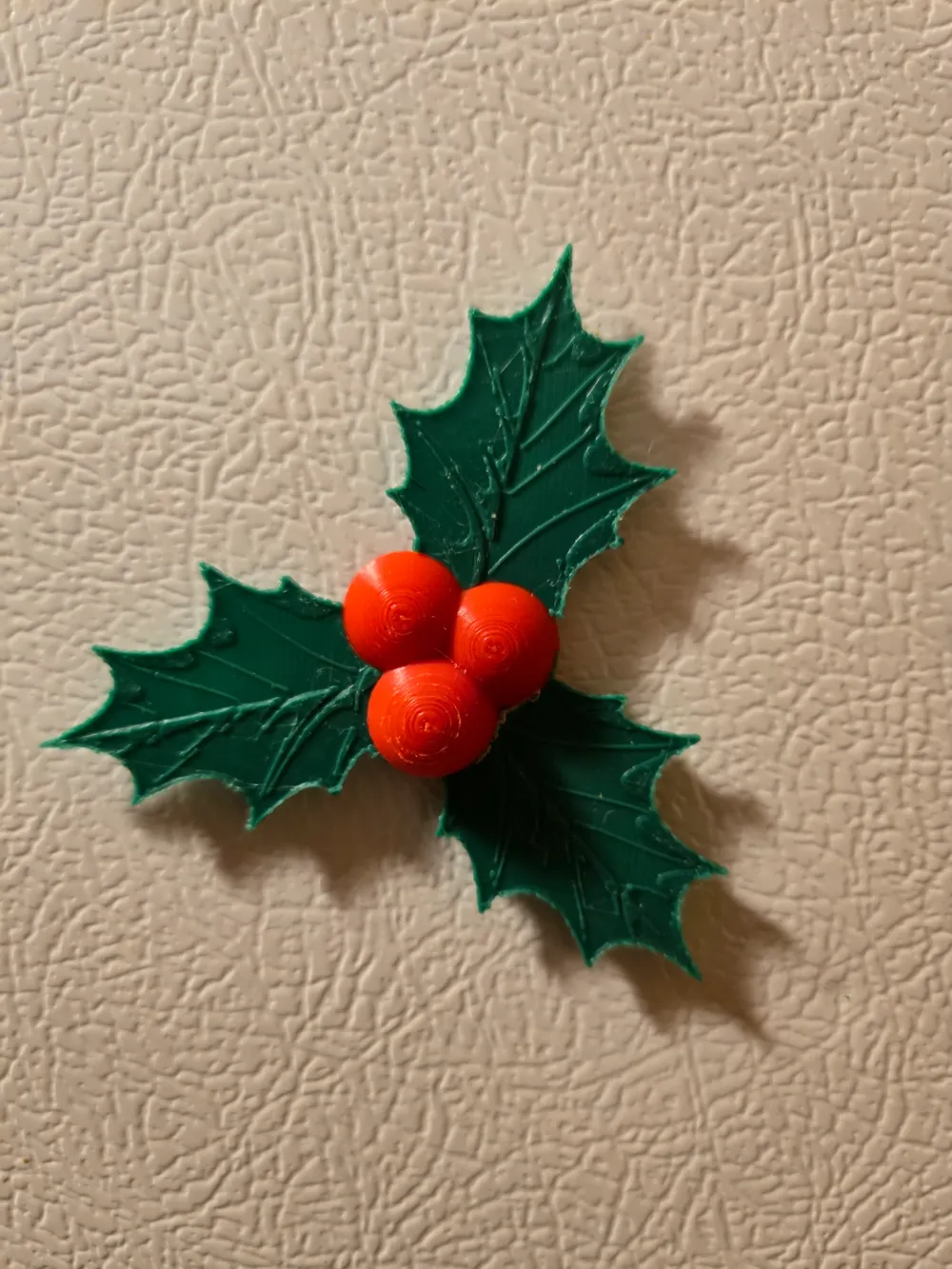 Holly Sprig Magnet by GSPERY MakerWorld: Download Free 3D Models