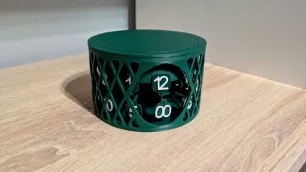 Caged Horizontal Clock by Yakki - MakerWorld