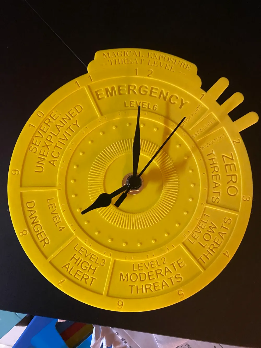 Ministry exposure clock by loanshark - MakerWorld