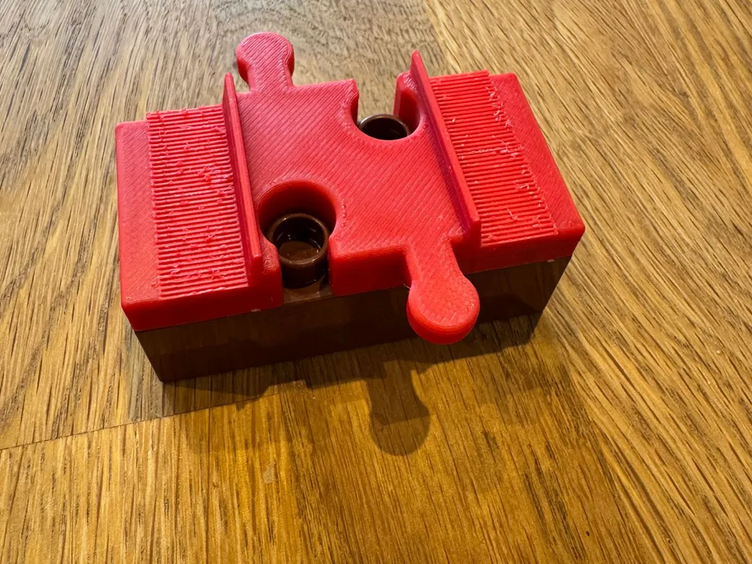 Duplo Straight Quarter Track - Free 3D Print Model - MakerWorld