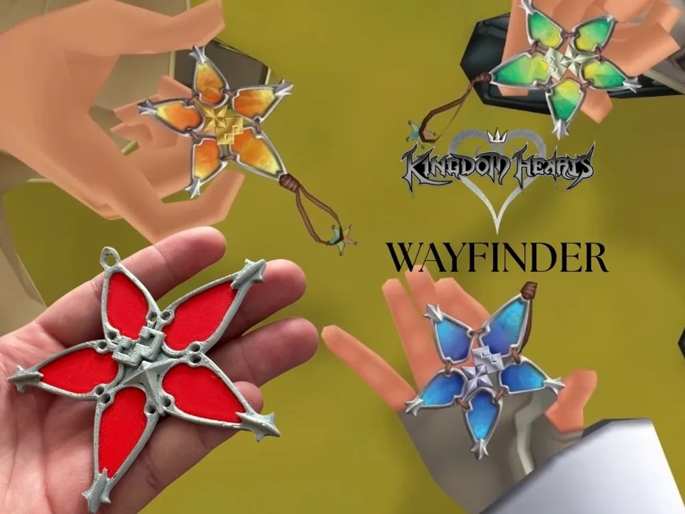 WAYFINDER Kingdom Hearts Birth By Sleep (BBS) - Free 3D Print Model ...