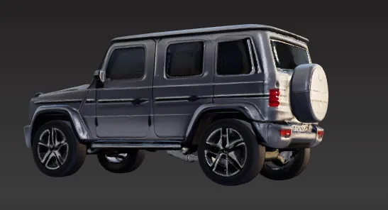 Mercedes-Benz "G-Class" (AMG G63) model car, 1:64 scale, small and cute ...