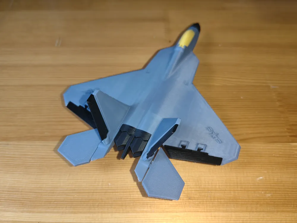 F22-Assembly Version-Fully Articulated - Free 3D Print Model - MakerWorld