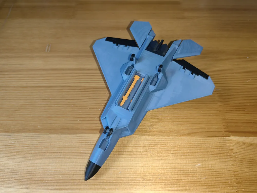 F22-Assembly Version-Fully Articulated - Free 3D Print Model - MakerWorld