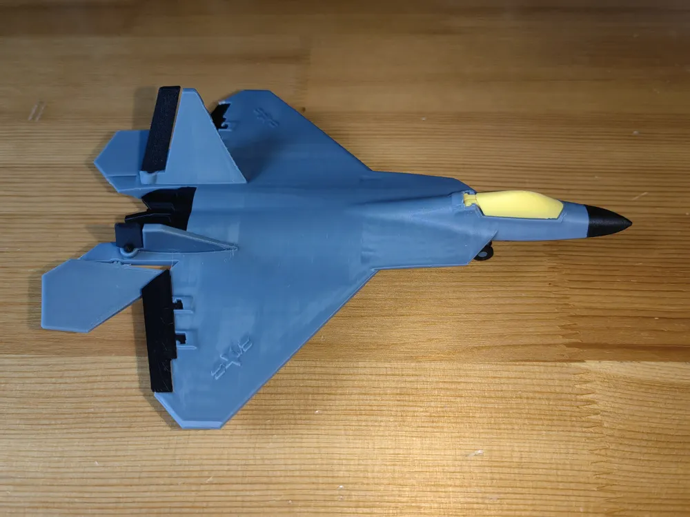 F22-Assembly Version-Fully Articulated - Free 3D Print Model - MakerWorld