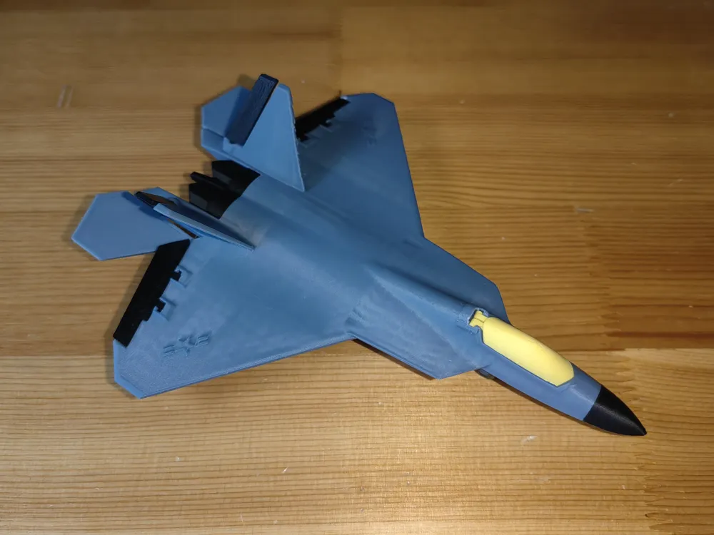 F22-Assembly Version-Fully Articulated - Free 3D Print Model - MakerWorld