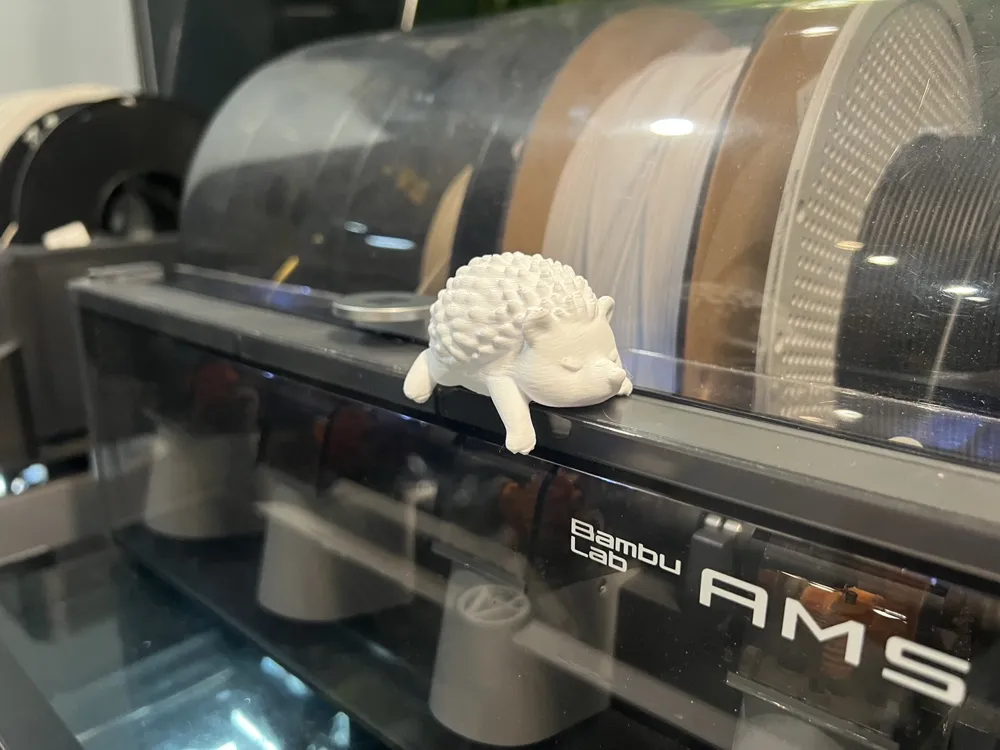 Lazy hedgehog - Lazy Edge Beasts - Free 3D Print Model - MakerWorld