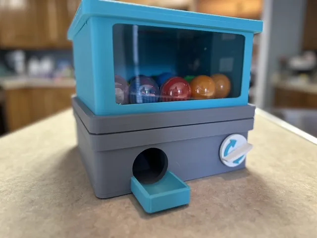 Gacha/Surprise Ball Machine - Free 3D Print Model - MakerWorld