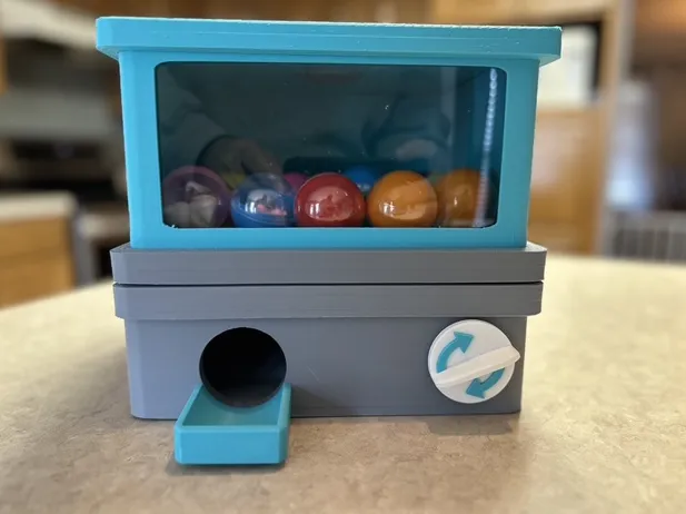 Gacha/Surprise Ball Machine - Free 3D Print Model - MakerWorld