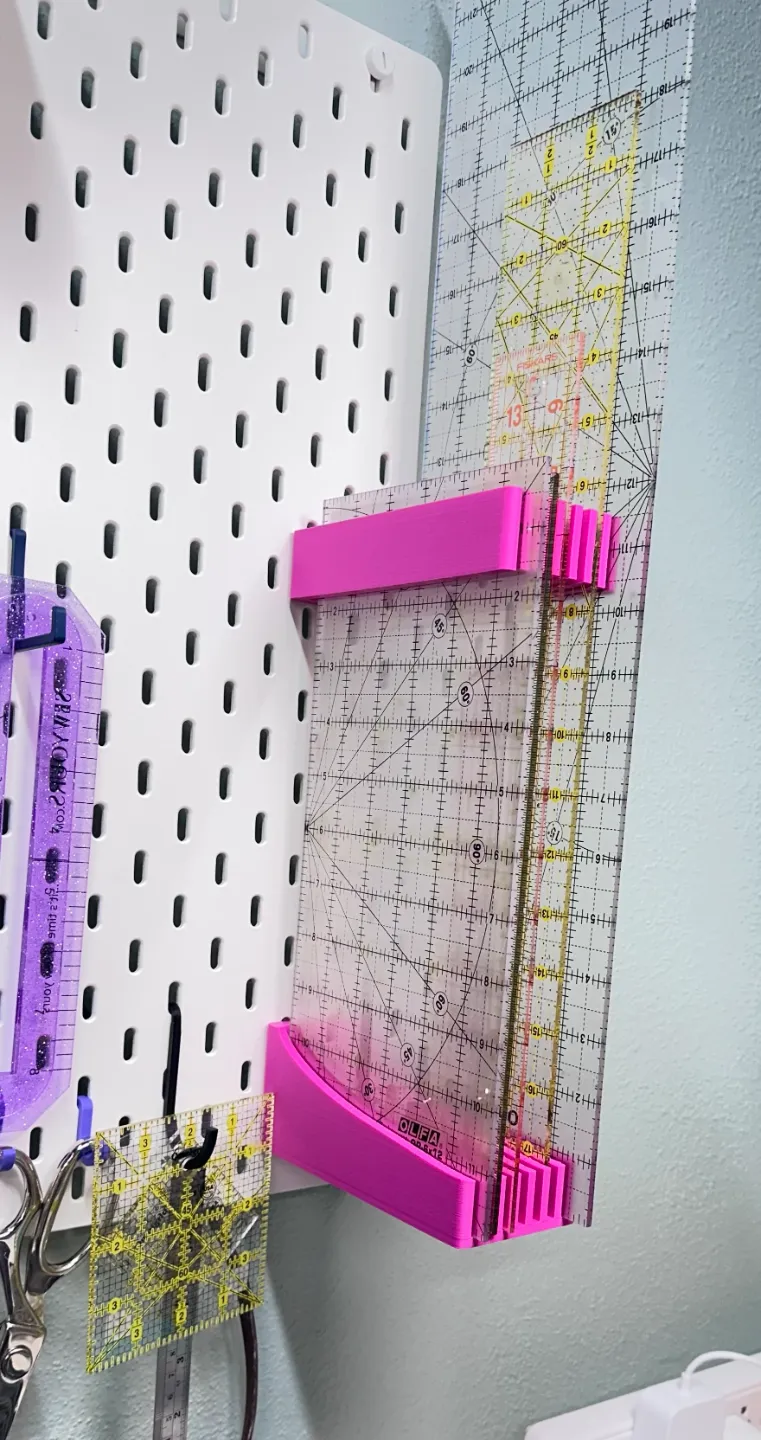 Skadis Sewing Rulers Holder by Ornahmental MakerWorld: Download Free 3D ...