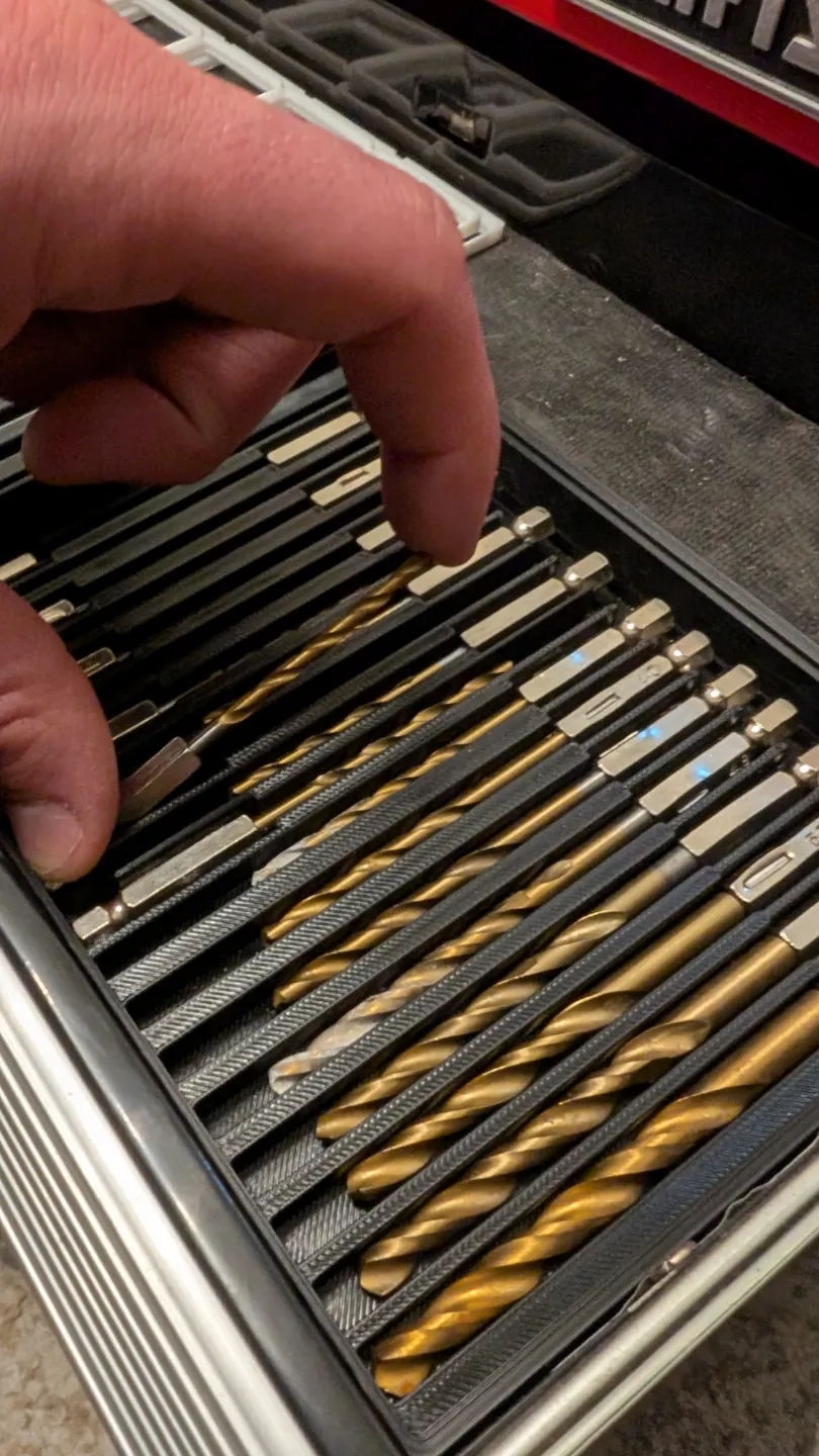 Gridfinity Drill Bit Storage by Slumpy MakerWorld: Download Free 3D Models