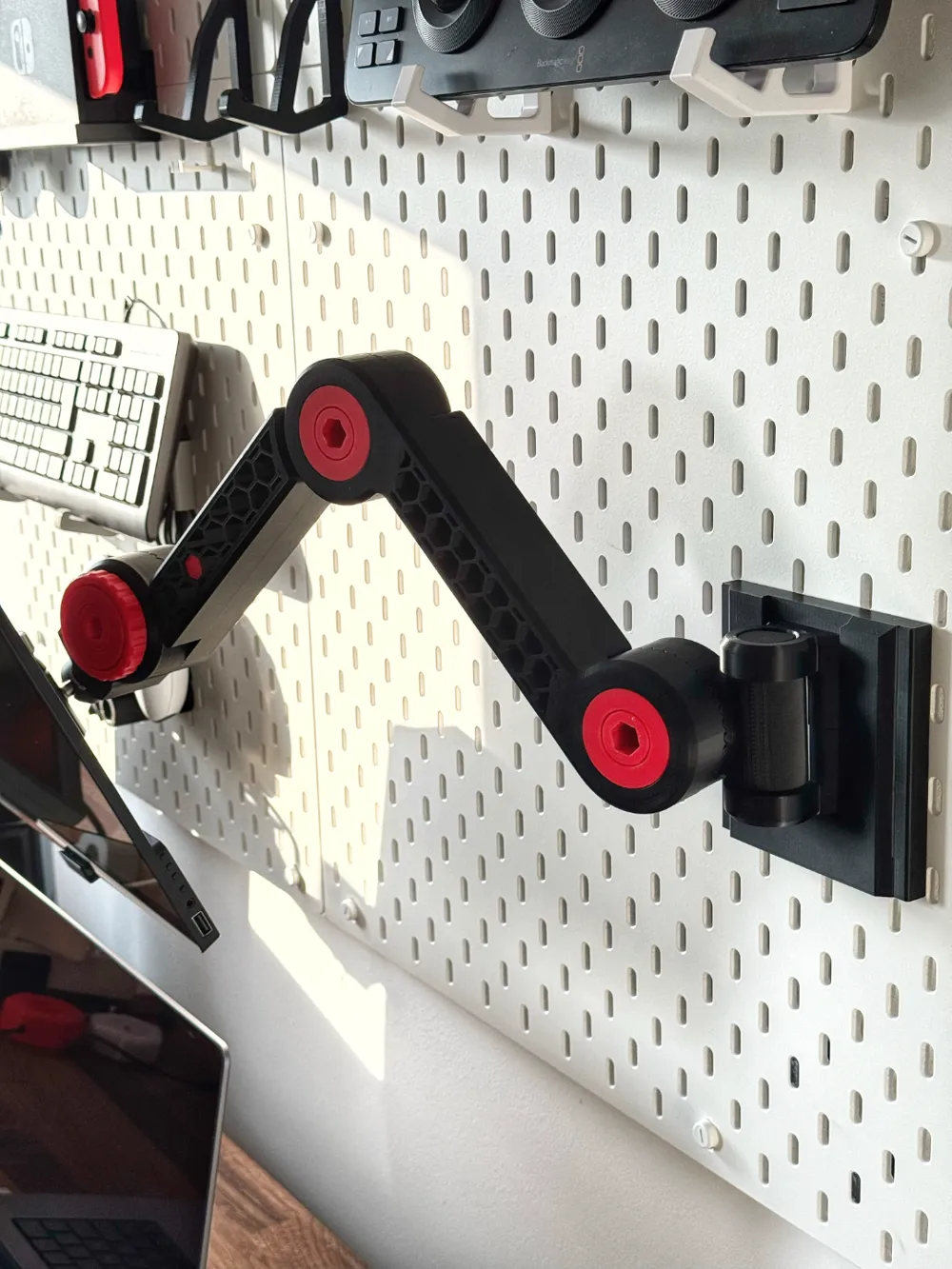 Arm system for Skadis - Free 3D Print Model - MakerWorld