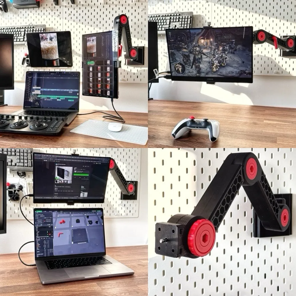 Arm system for Skadis - Free 3D Print Model - MakerWorld