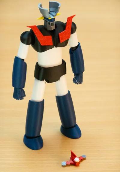 Mazinger Z with detachable Hover Pilder by Coagula MakerWorld: Download ...
