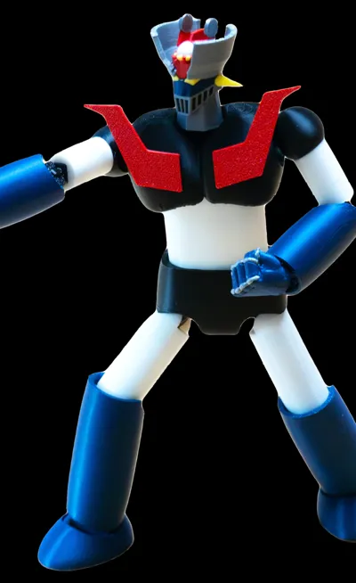 Mazinger Z with detachable Hover Pilder by Coagula MakerWorld: Download ...