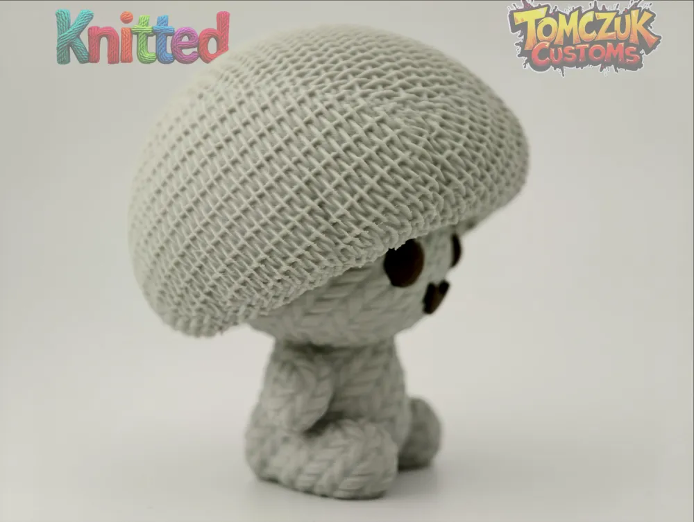 Knitted Collection: Cute Mushroom Champignon by TomczukCustoms ...