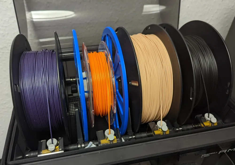 Bambu Lab AMS Spool Holder for small Spolls by Sakul MakerWorld ...