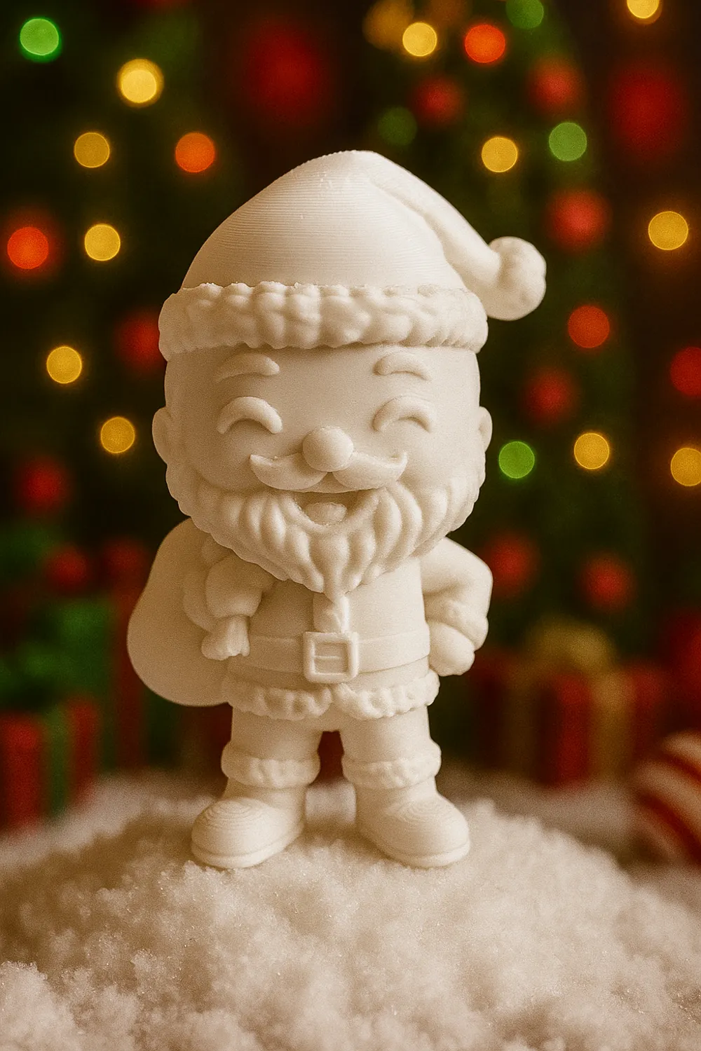 smiling santa claus - Free 3D Print Model - MakerWorld