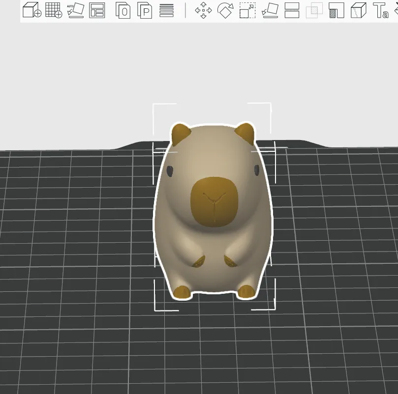 Cute Capybara – Capturing Calm in Every Curve - Free 3D Print Model ...