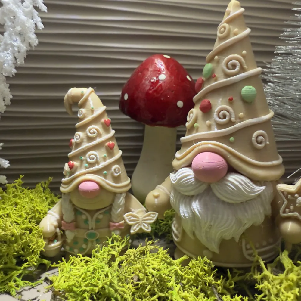 Gnome ,Gnome en pain d'épices par ATTILATEO84 MakerWorld : Téléchargez ...