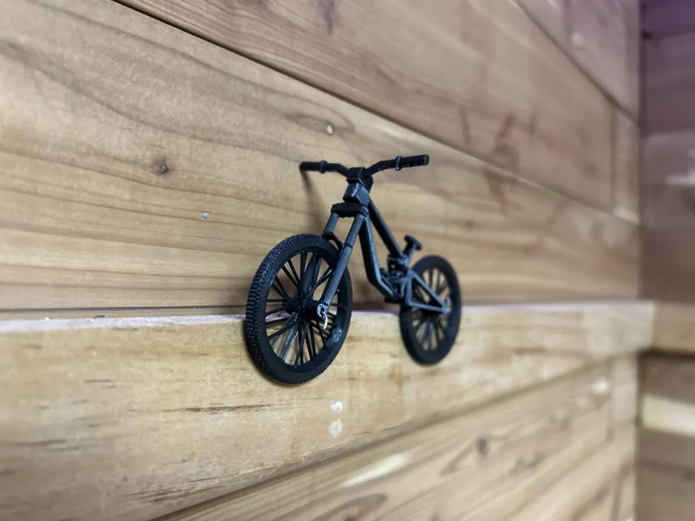 Santa Cruz Bronson Finger Bike - Free 3D Print Model - MakerWorld