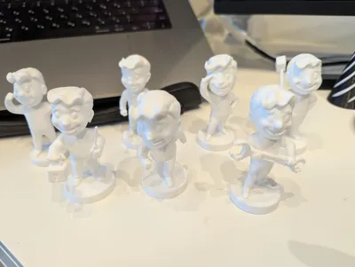 Fallout Bobblehead collection by Alex.M MakerWorld: Download Free 3D Models