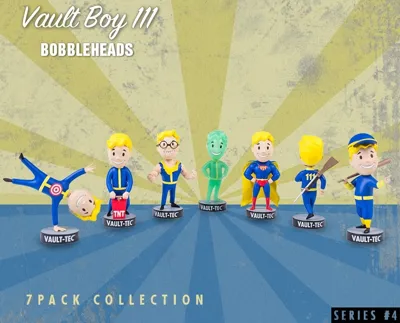 Fallout Bobblehead collection by Alex.M MakerWorld: Download Free 3D Models