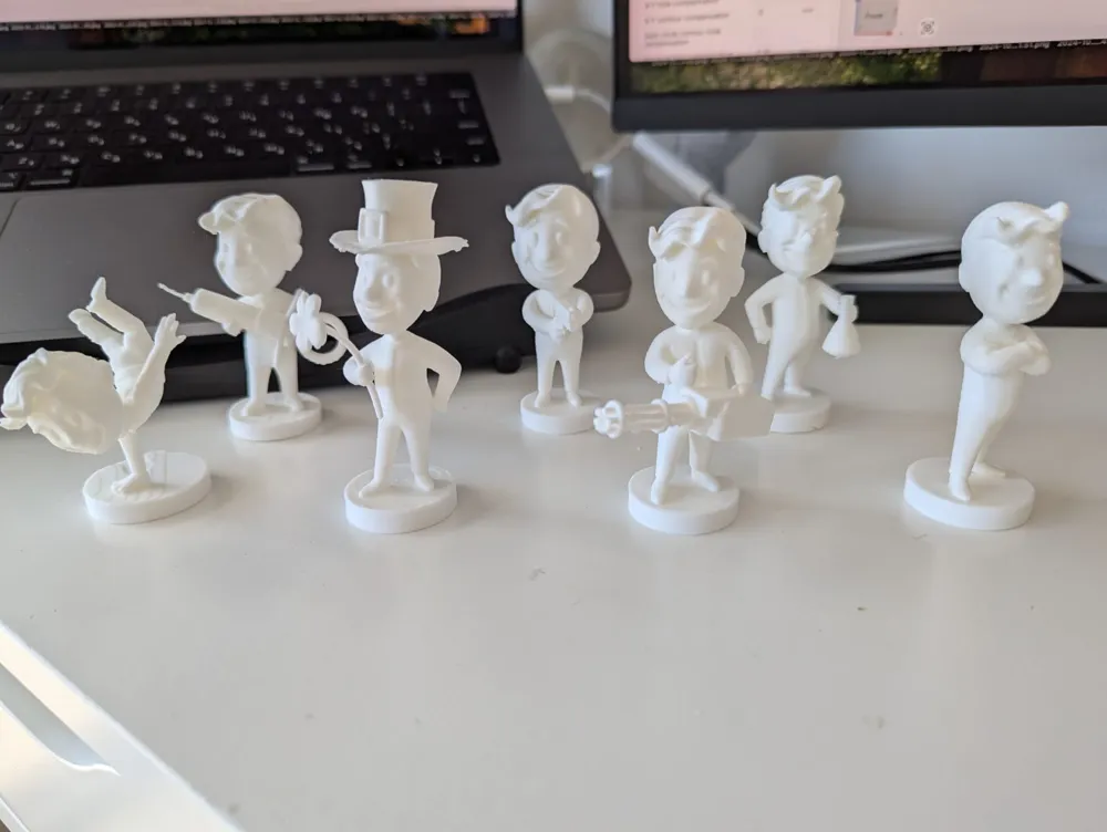 Fallout Bobblehead collection by Alex.M MakerWorld: Download Free 3D Models