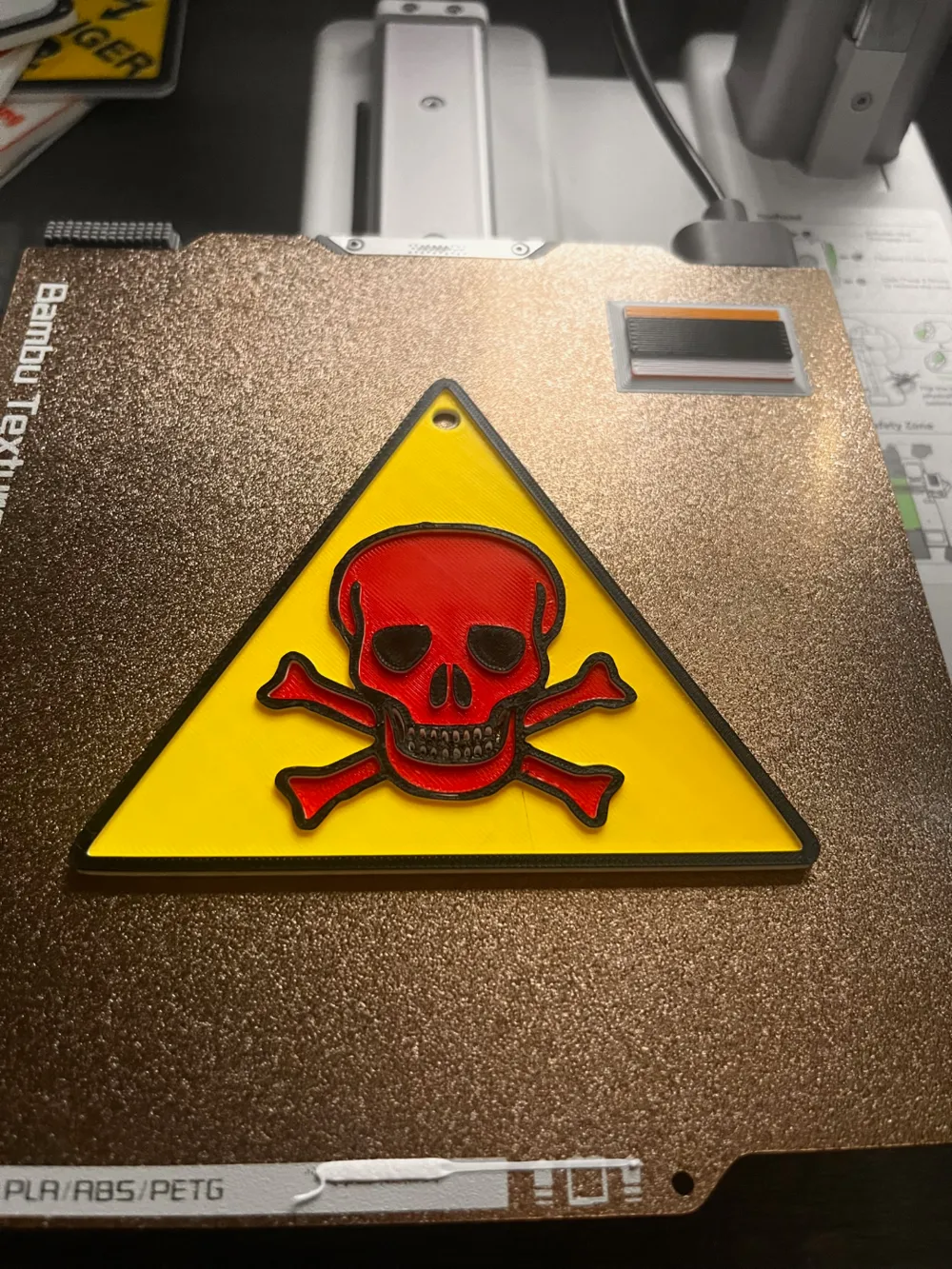 Danger sign by Dinozzo28 - MakerWorld