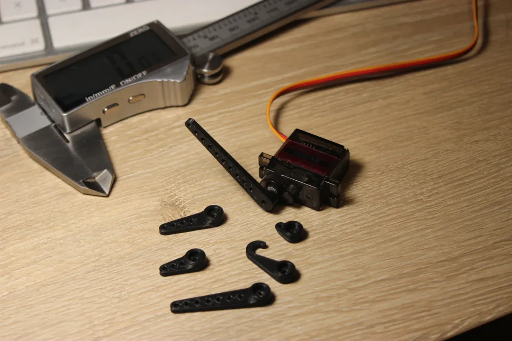 SERVO ARMS/HORN AND HOOK - Free 3D Print Model - MakerWorld