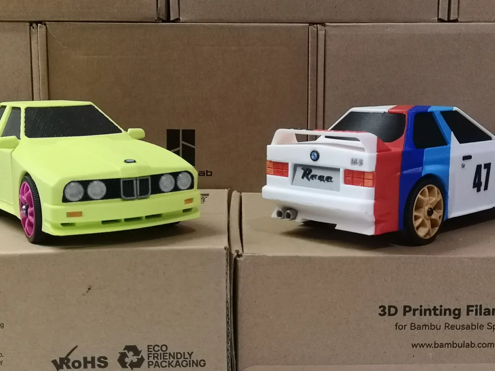 BMW E30 M3 - CyberBrick - Drift & Race by AD-Concept MakerWorld: Download Free 3D Models