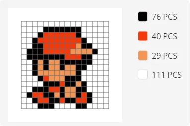 Pokemon Player Gen 2 Walking Pixel Puzzle by Kinoco3D - MakerWorld