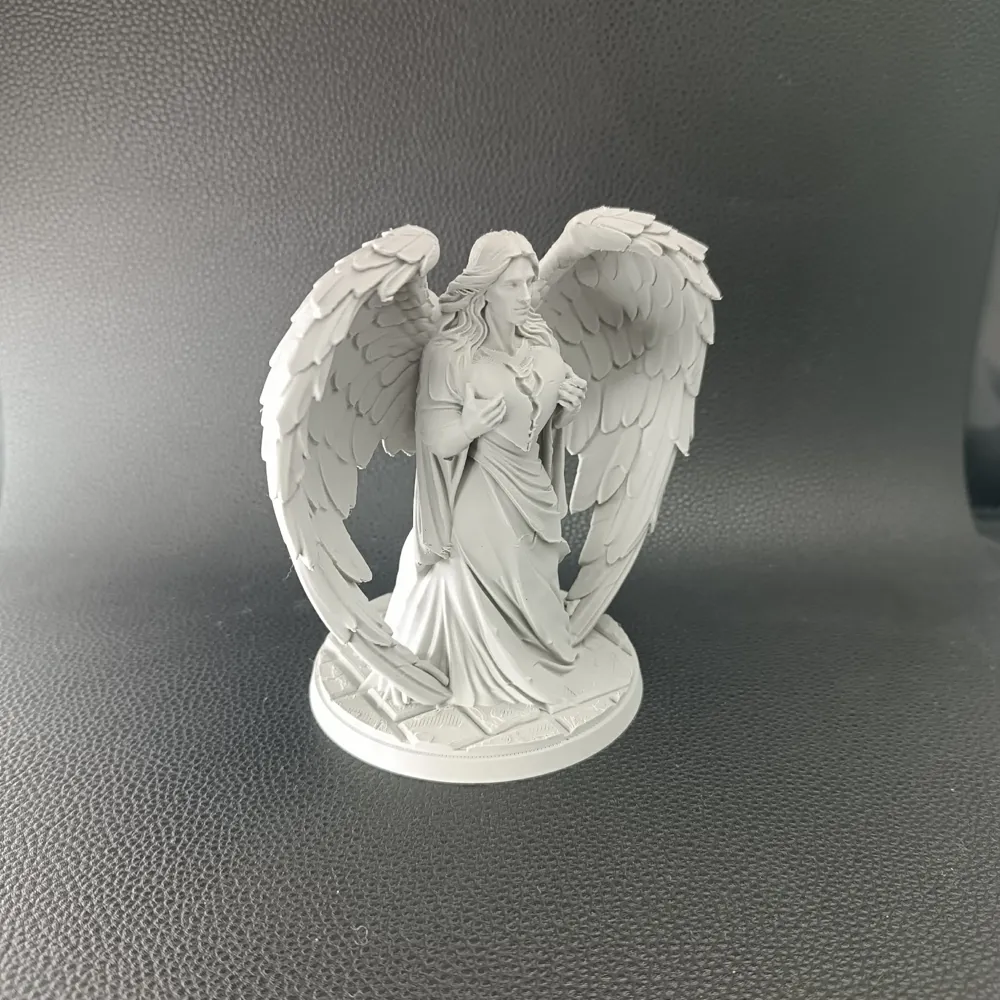 Engel der Liebe – Valentins-Herzskulptur – Kostenloses 3D-Druckmodell ...