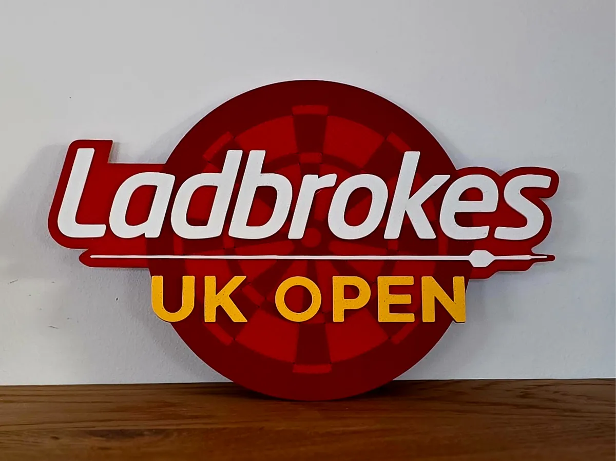 Ladbrokes UK Open Wall Art Sign - Free 3D Print Model - MakerWorld