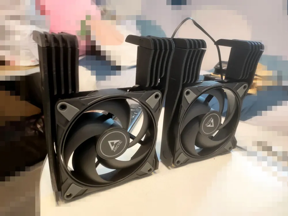 4U Server External Fan Bracket (for personal use) by aiyaoooo - MakerWorld