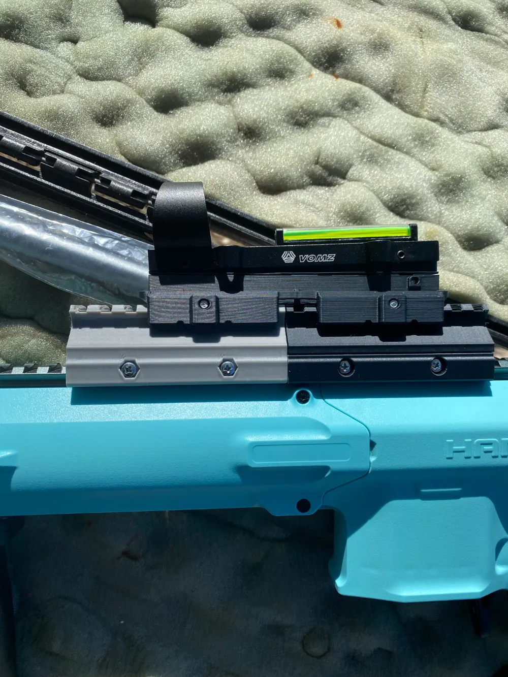 90mm x 1 inch Picatinny Riser by Tiny The Clown - MakerWorld