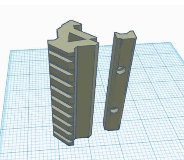 90mm x 1 inch Picatinny Riser by Tiny The Clown - MakerWorld