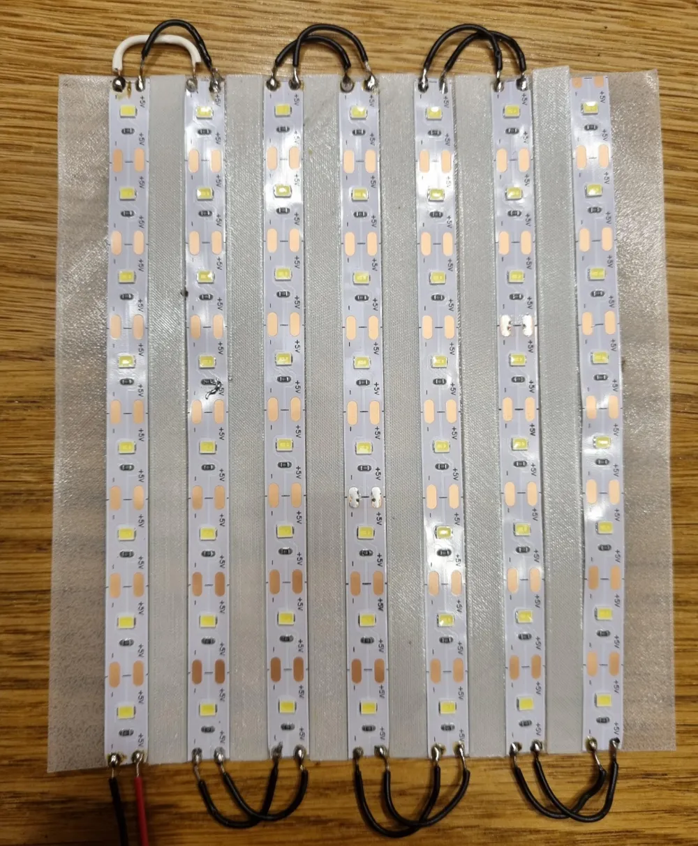 Selfmade LED-Matrix for Bambu Lithophane by Flo :) MakerWorld: Download ...