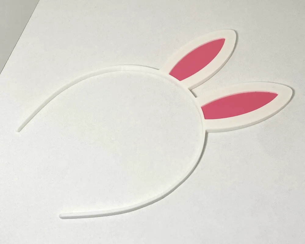 Easter Bunny Ears Headband by cartyski - MakerWorld