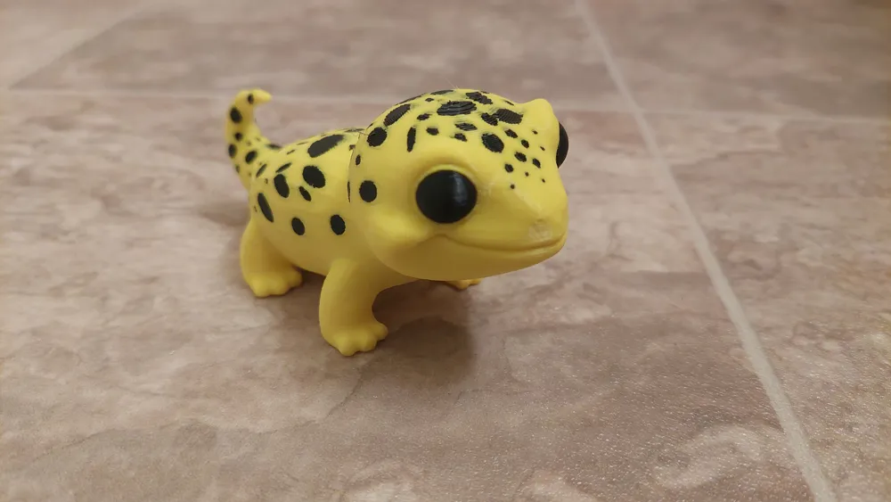 Leopard Gecko animal miniature by Pachira Planters MakerWorld: Download ...