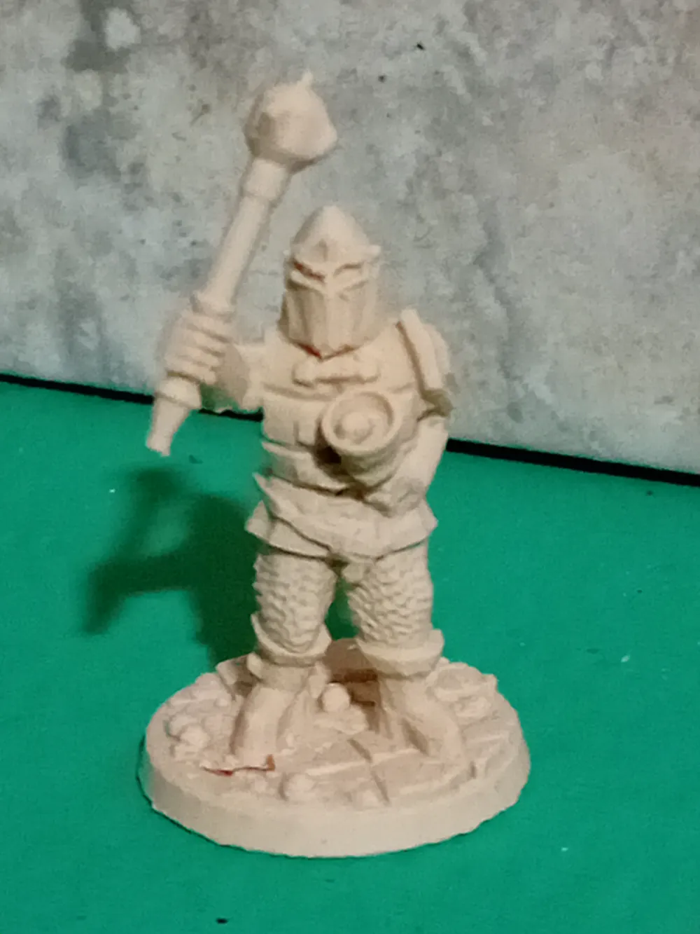 DnD miniature cleric - d and d healer knight-28mm by Satan Studio ...