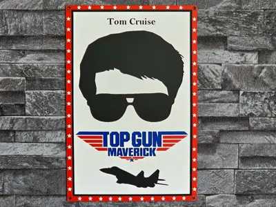 Hueforge TOP GUN Maverick 4 colors by StefBull85MakerWorld: Download ...