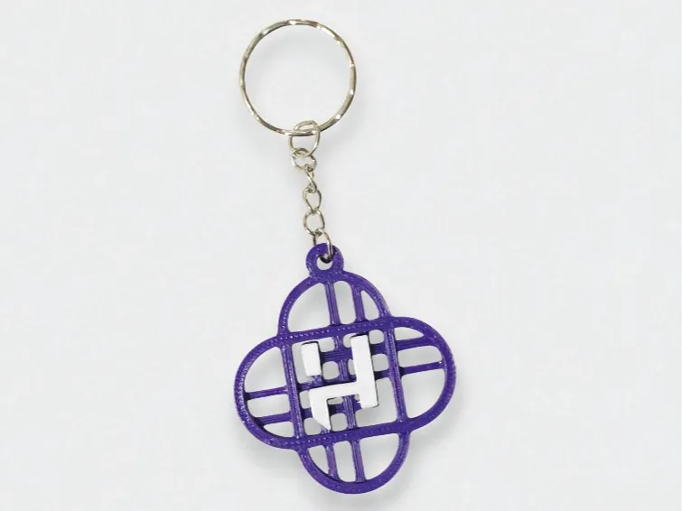 huntrix logo keychain - Free 3D Print Model - MakerWorld